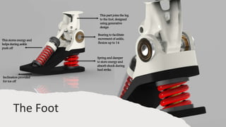 Prosthetic Leg equipped with ESR mechanicsm | PPT