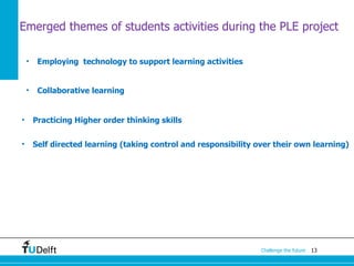 Ple in secondary schools | PPT