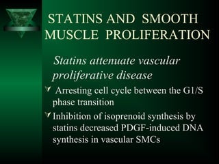 Pleiotropic effects of_statins | PPT