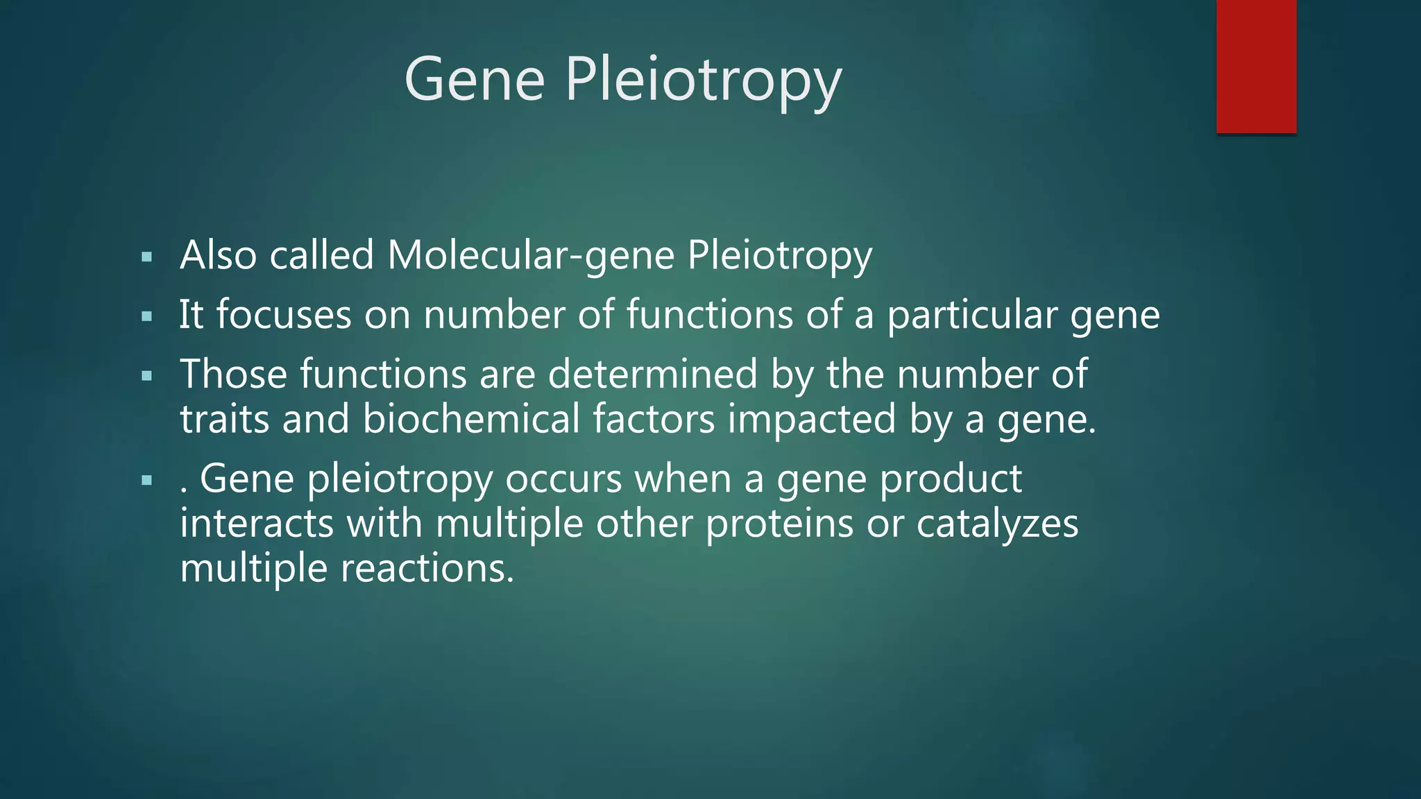 PLEIOTROPY.pptx