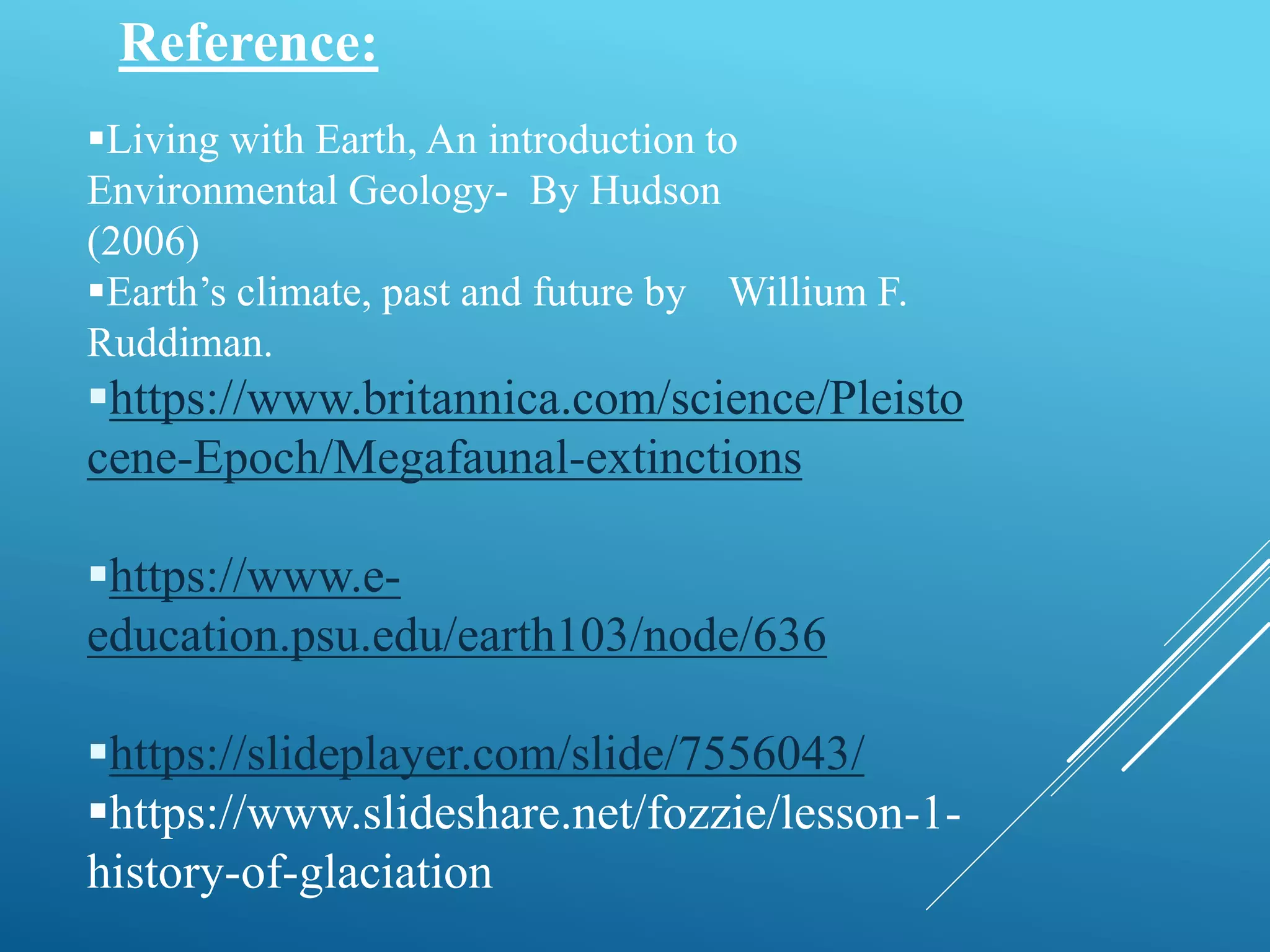 PLEISTOCENE GLACIATION[2].pptx