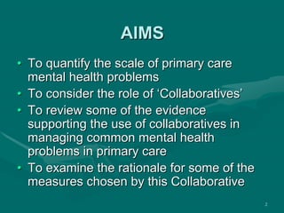 Plenary Npcmhc Evidence | PDF