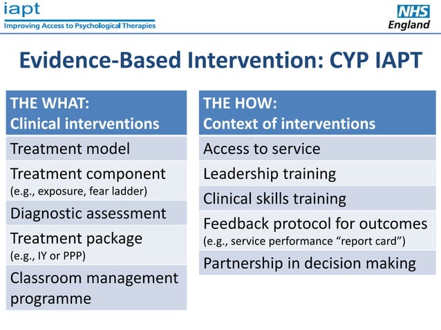 Professor Peter Fonagy - CYP IAPT National Clinical Lead | PPT