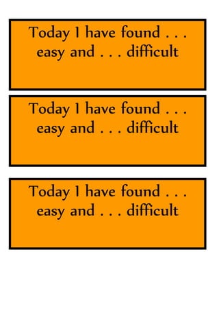 Plenary cards | DOC