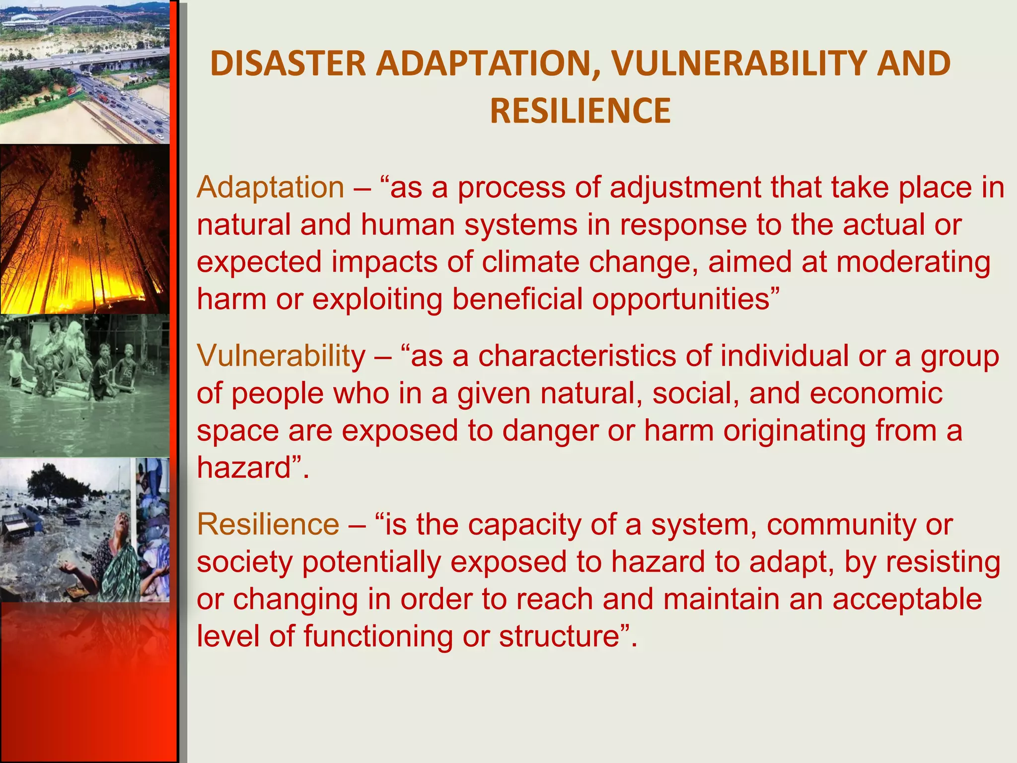 Vulnerability and Adaptation of Disaster Victims, Dzul Khaimi bin ...