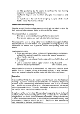 Plenary+sessions | DOC | Educational Assessment | Education