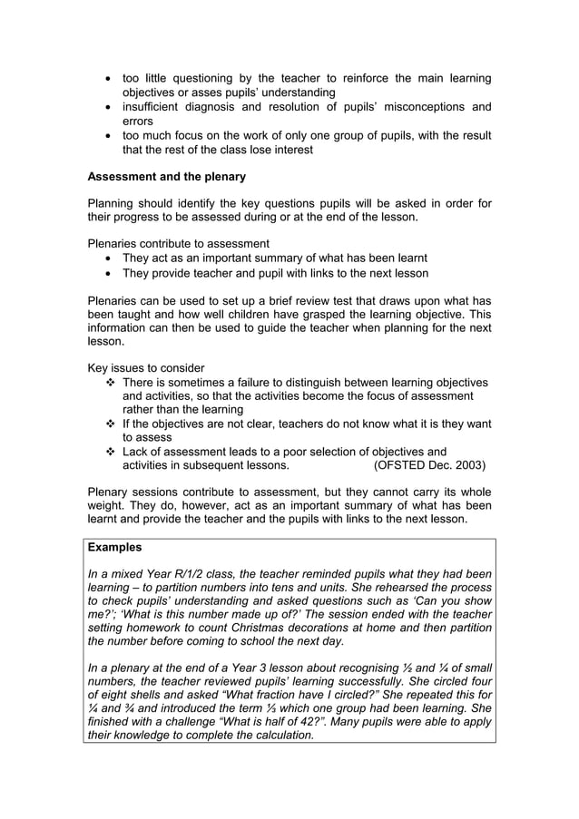 Plenary+sessions | DOC | Educational Assessment | Education