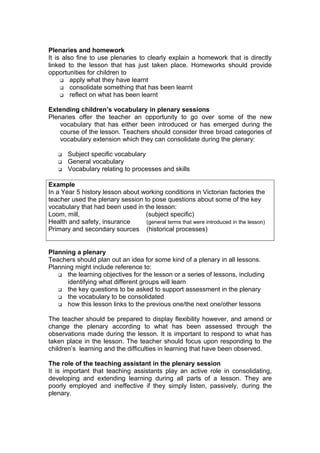 Plenary+sessions | DOC | Educational Assessment | Education