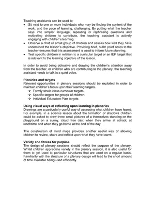 Plenary+sessions | DOC | Educational Assessment | Education