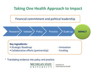 One Health Approach Roadmap: A University Perspective | PDF