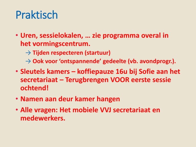 ppt- plenum van vvj op de vvj vormingstweedaagse 2016 | PPTX