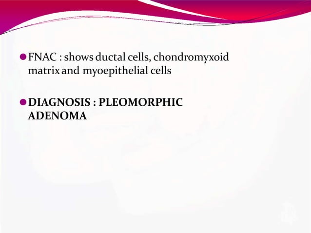 pleomorphic adenoma major salivary .pptx | Ear, Nose and Throat ...