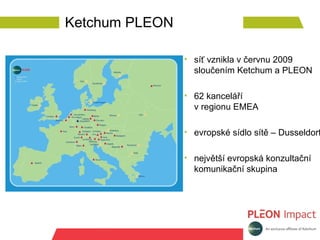 Pleon impact credentials_červenec_2012 | PPT