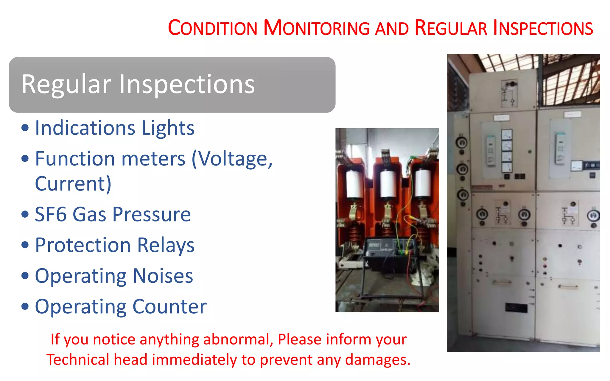 Substation Occupation Health, Safety and Maintenances | PPTX