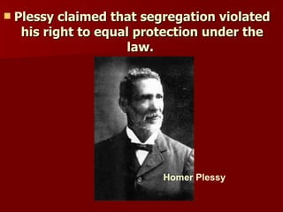 Plessy v. Ferguson | PPT