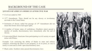 Plessy v. Ferguson Case by Shruti Misra | PDF