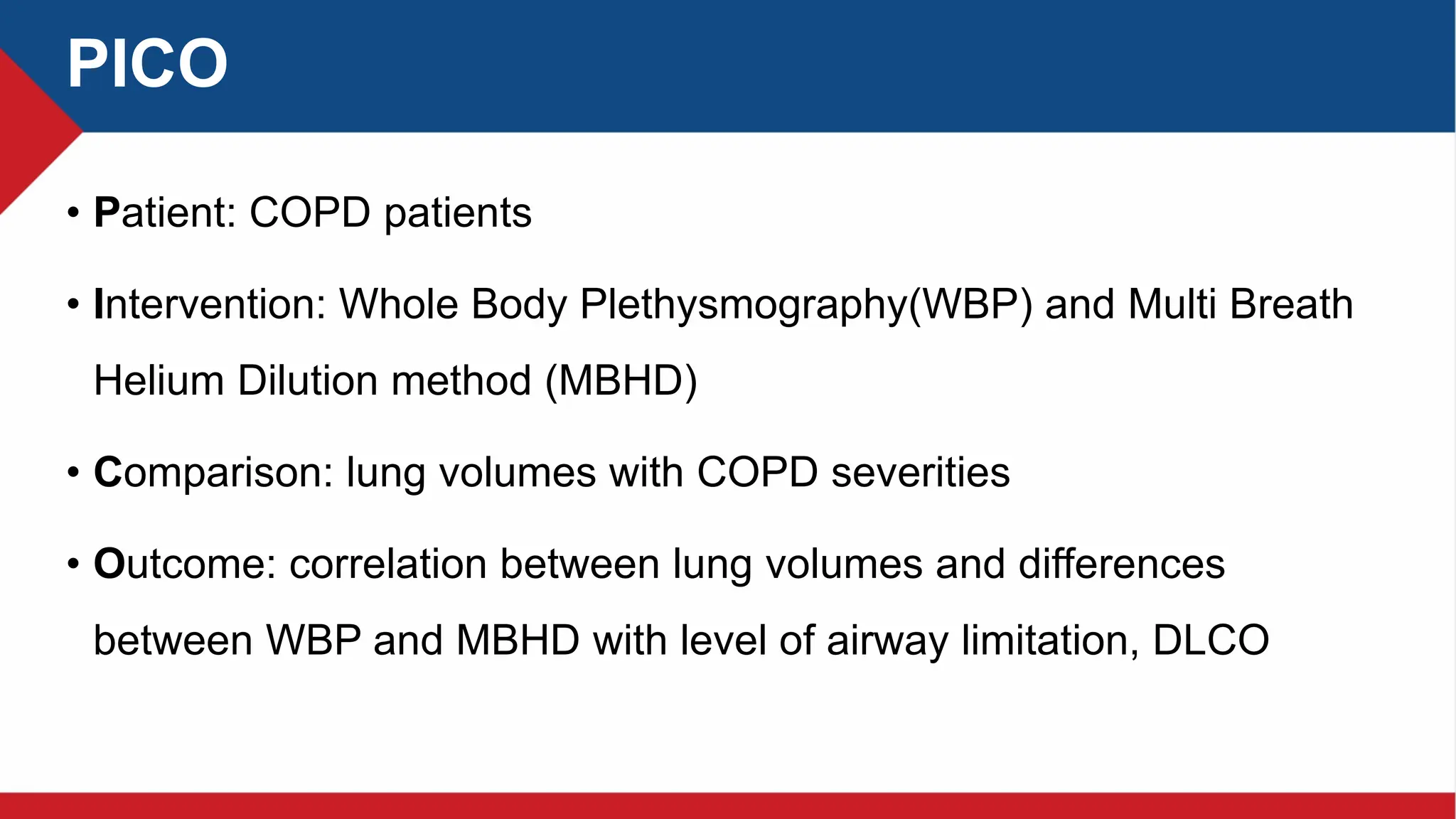 Plethysmography vs Helium dilution in COPD.pptx