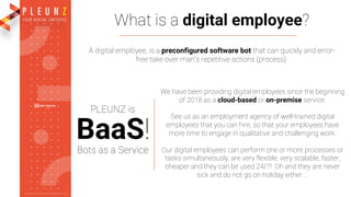 PLEUNZ | Your Digital Employee | PDF