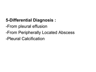 Diagnostic Imaging of Pleural Lesions | PPT