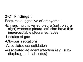 Diagnostic Imaging of Pleural Lesions | PPT