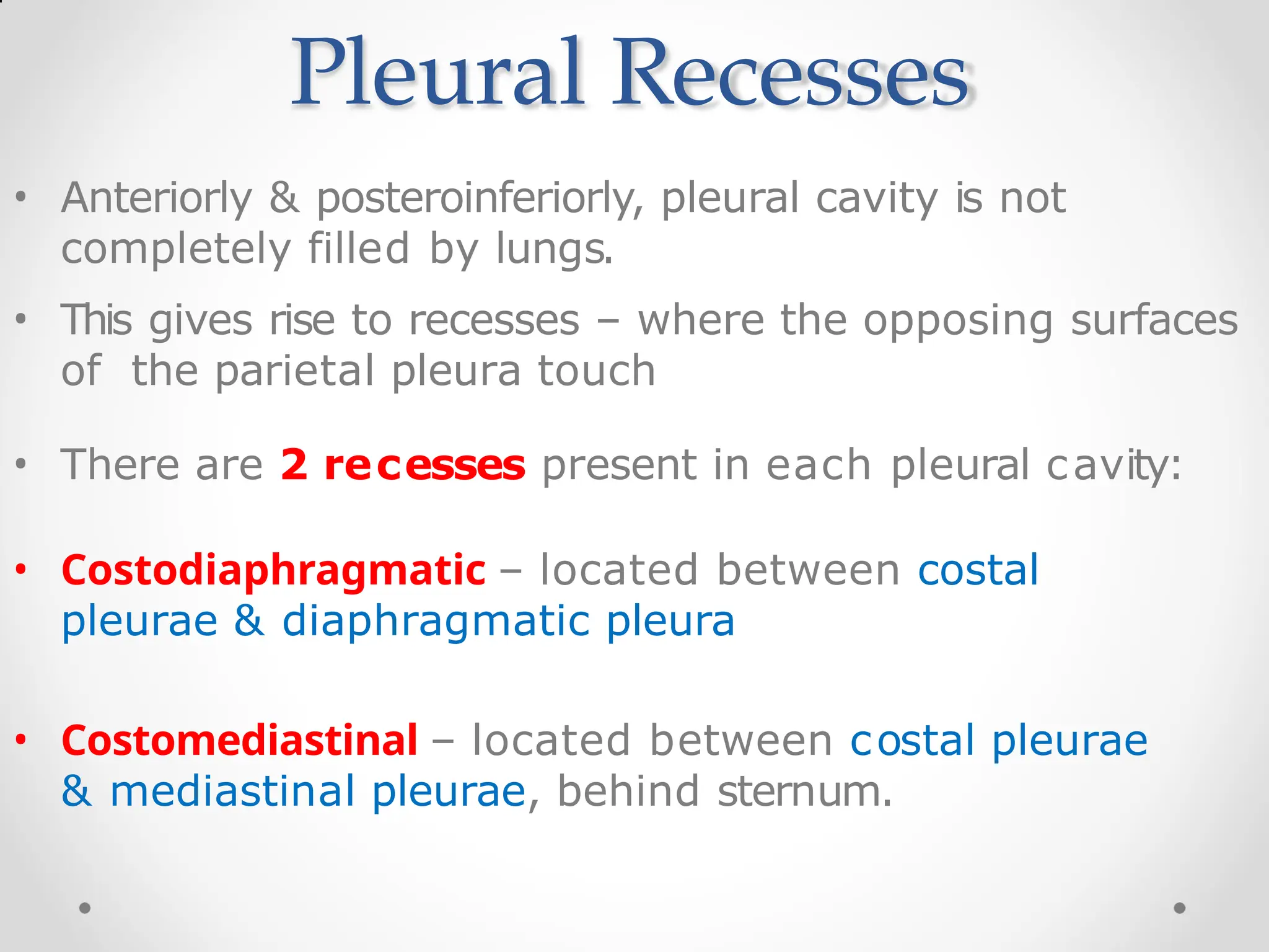 Pleurae, Trachea & Principal Bronchi By Dr Rabia Inam Gandapore.pptx