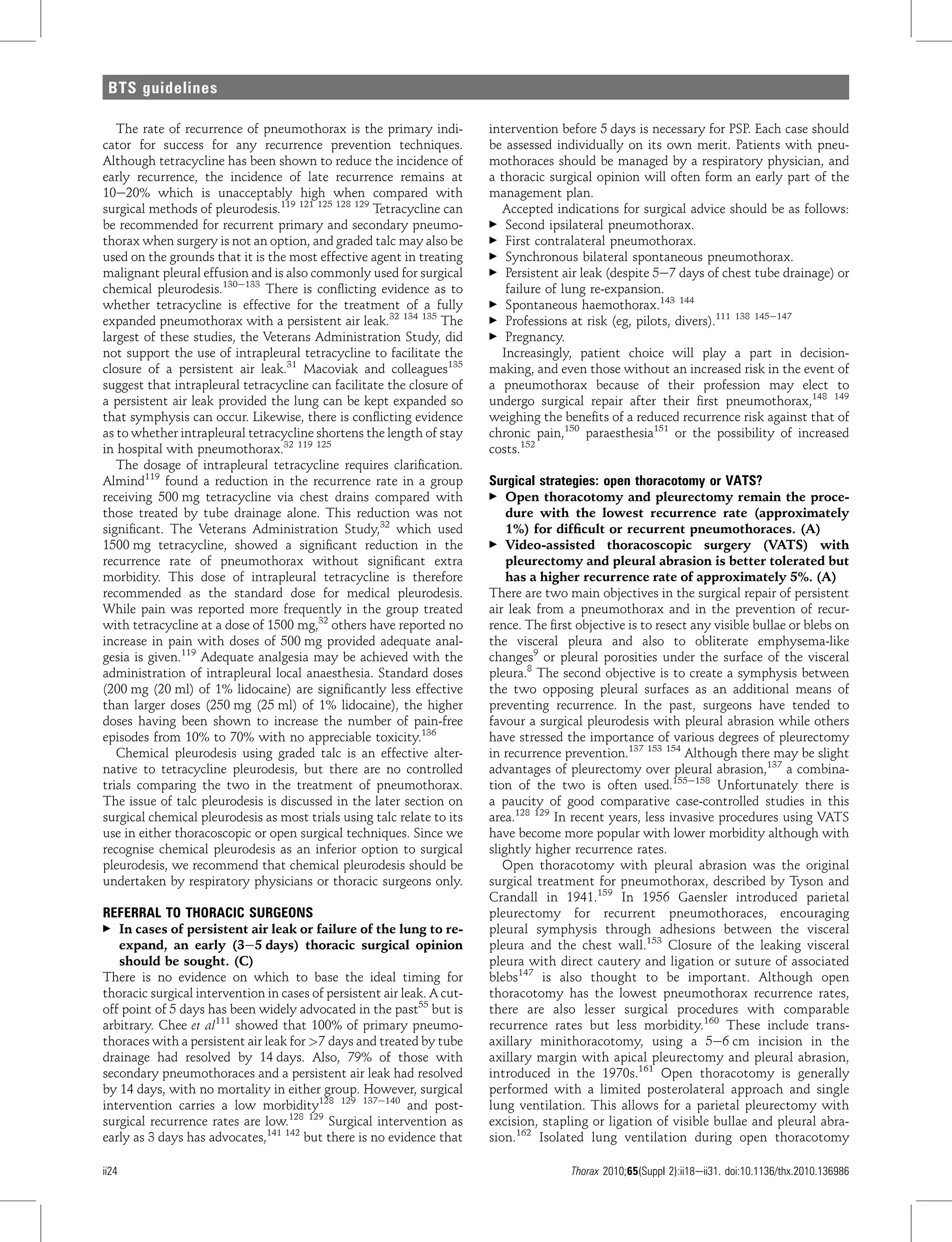 Pleural disease guideline | PDF