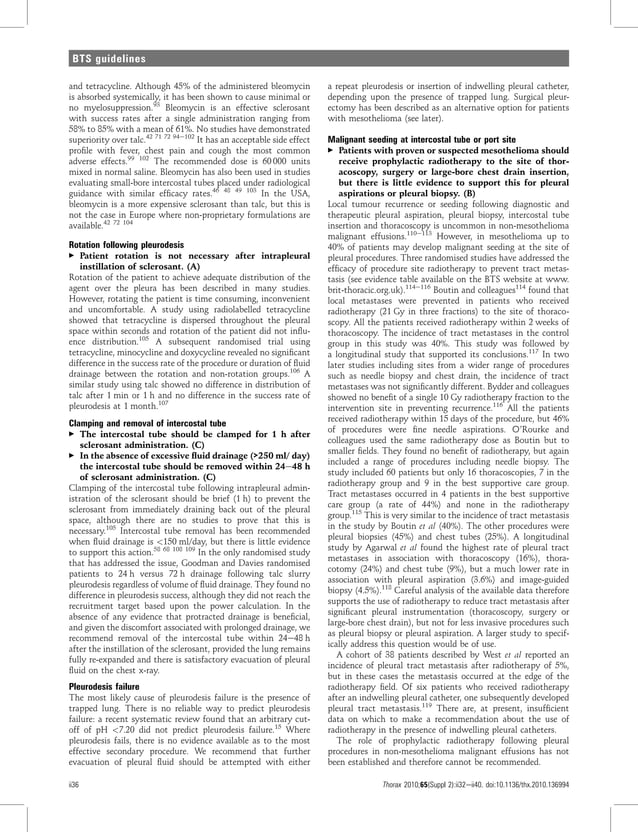 Pleural disease guideline | PDF | Free Download