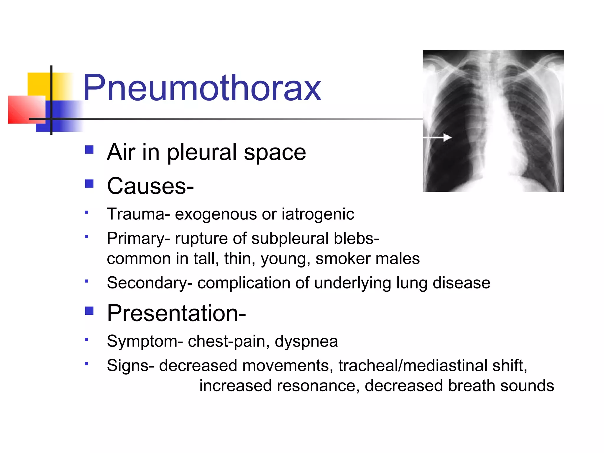 Pleural diseases | PPT