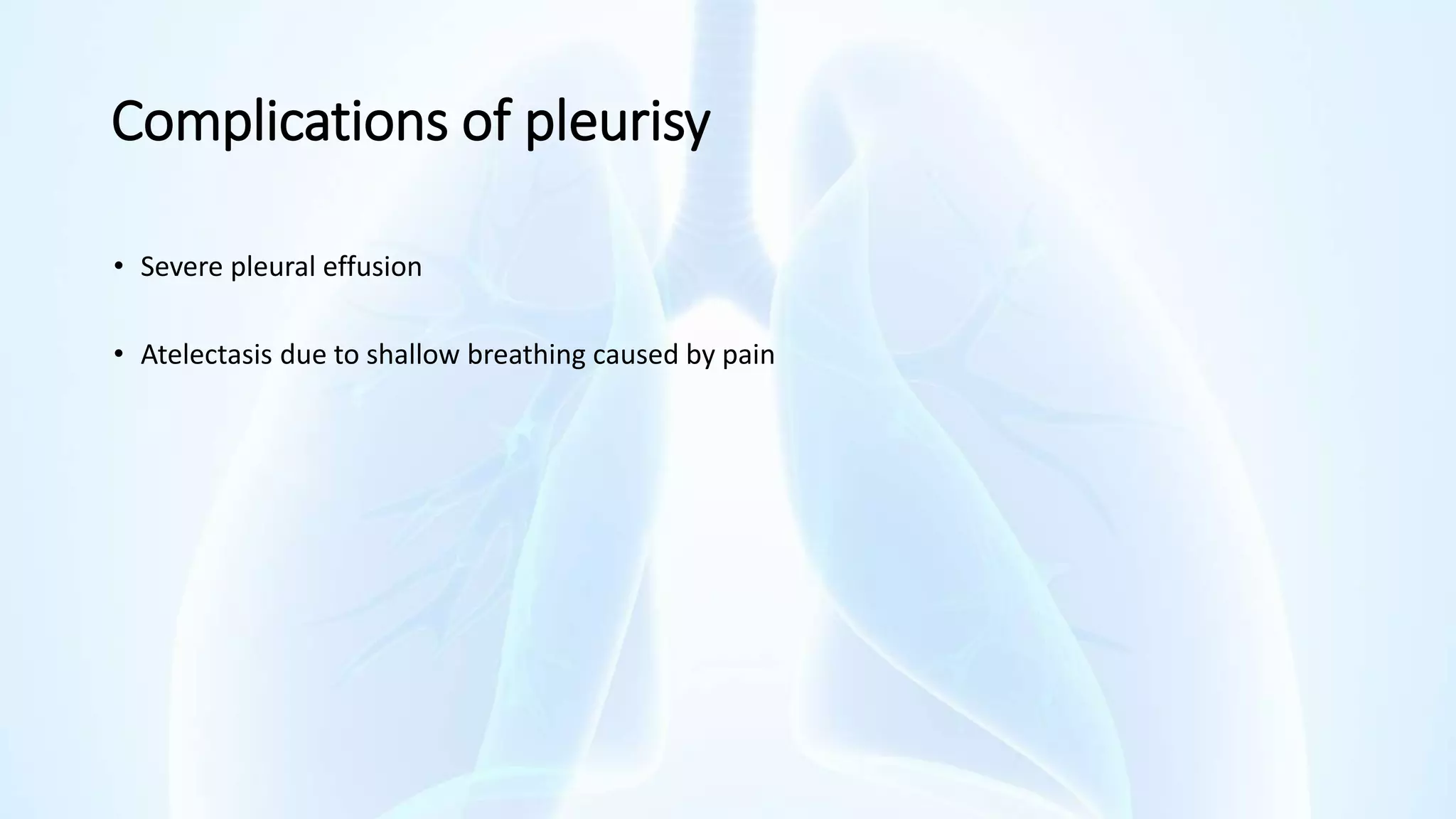 Pleural diseases | PPTX