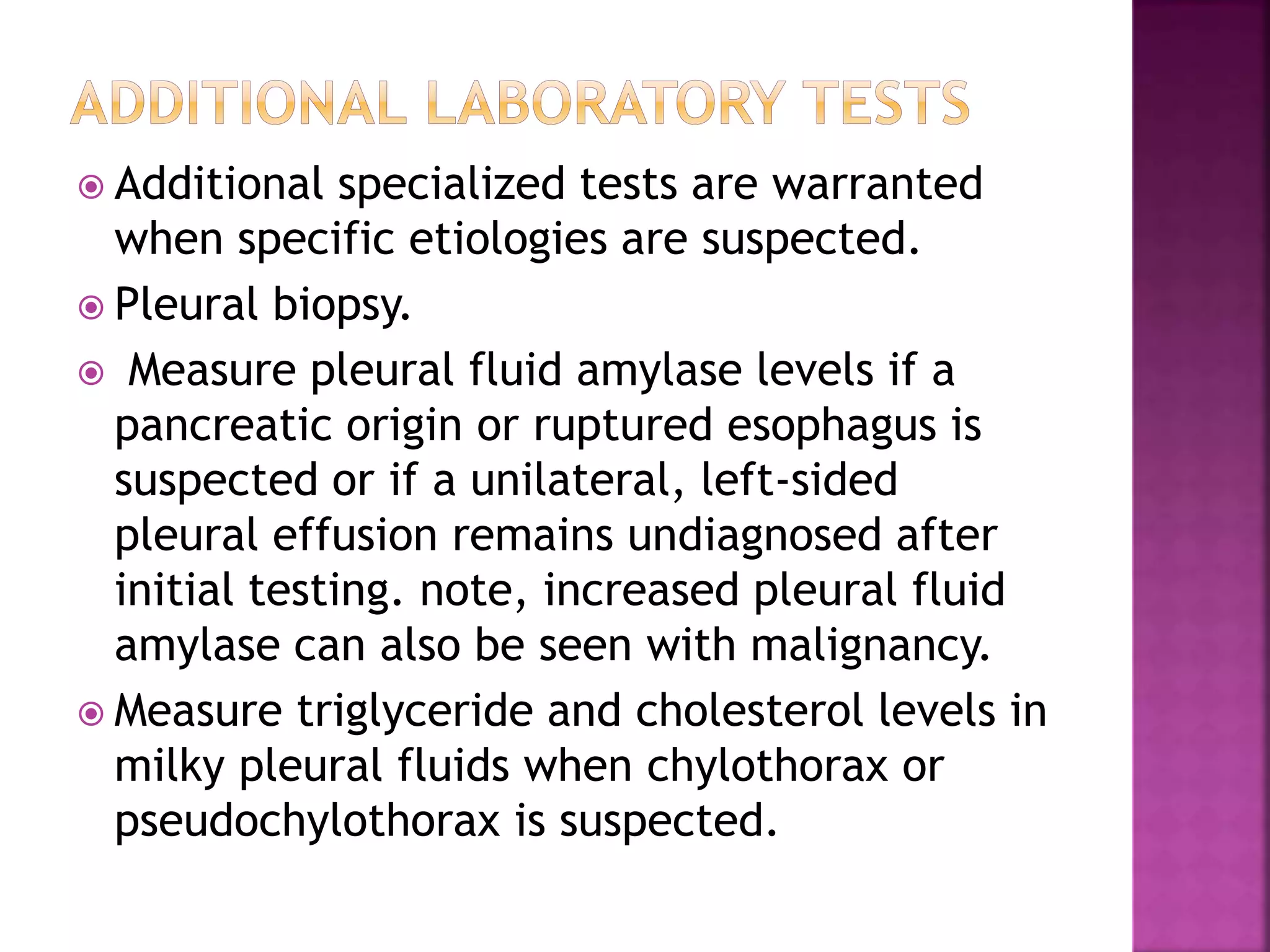 Pleural effusion | PPTX
