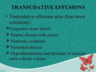 Pleural effusion | PPT