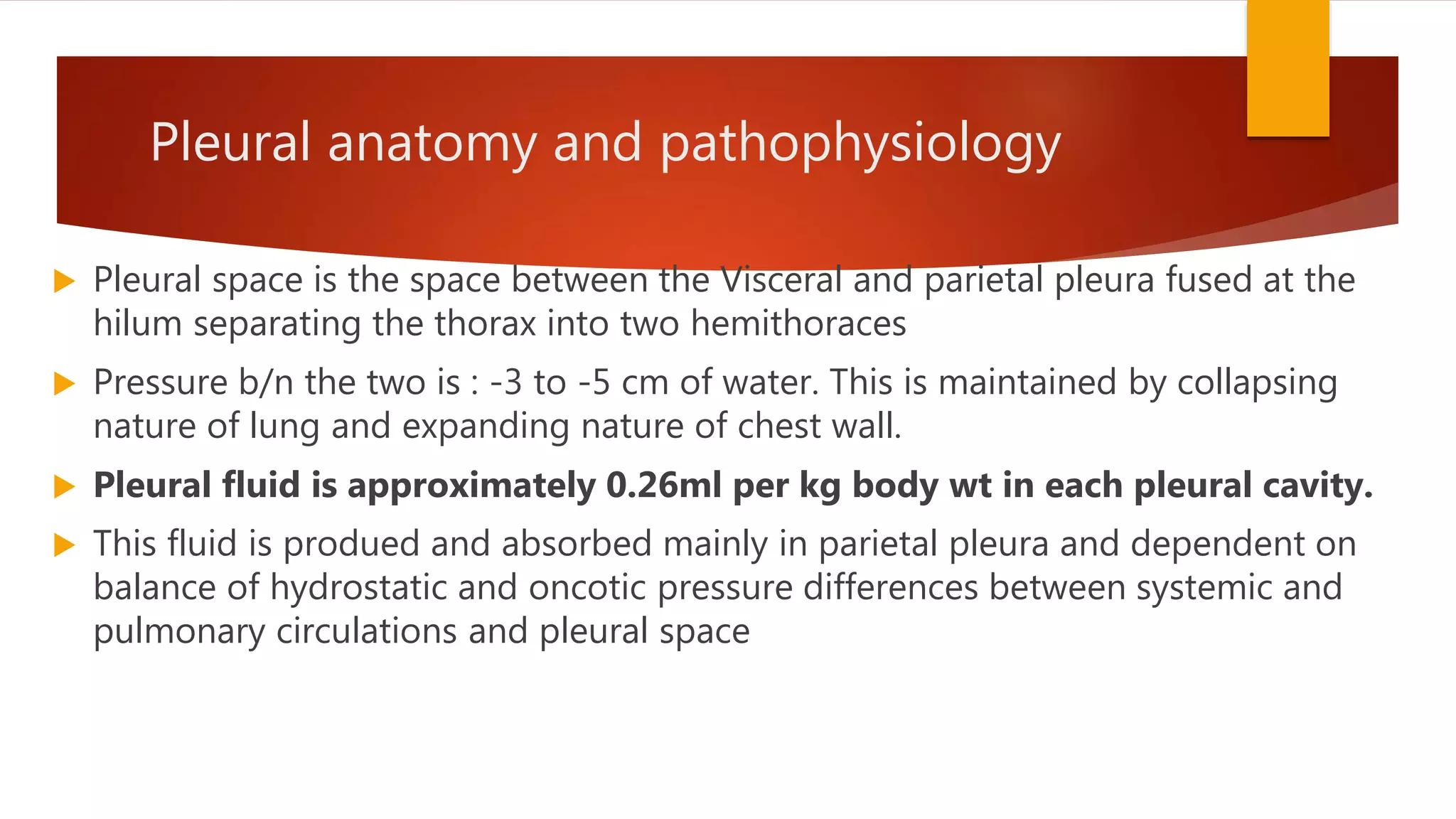 Pleural effusion in children | PPTX