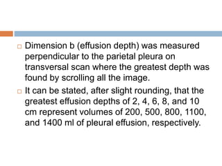 IMAGE BASED QUANTIFICATION OF PLEURAL EFFUSION | PPTX
