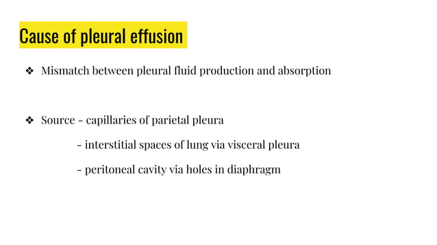 Pleural effusion | PPT