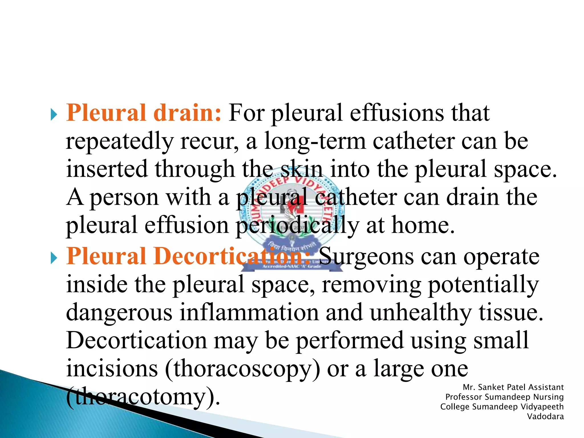 Pleural effusion | PPTX