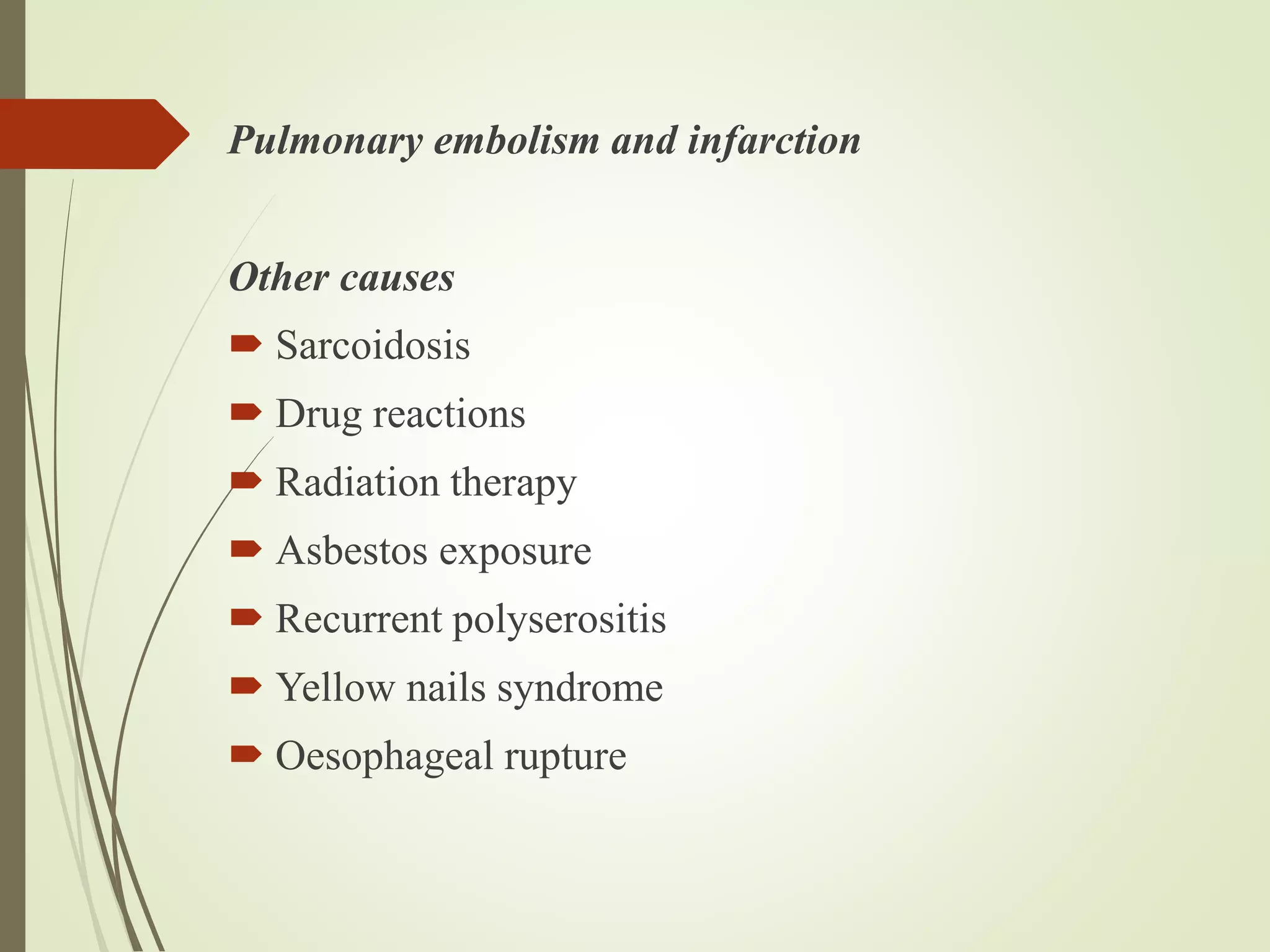 Pleural effusion - Etiopathogenesis, Clinical features, Advances in ...