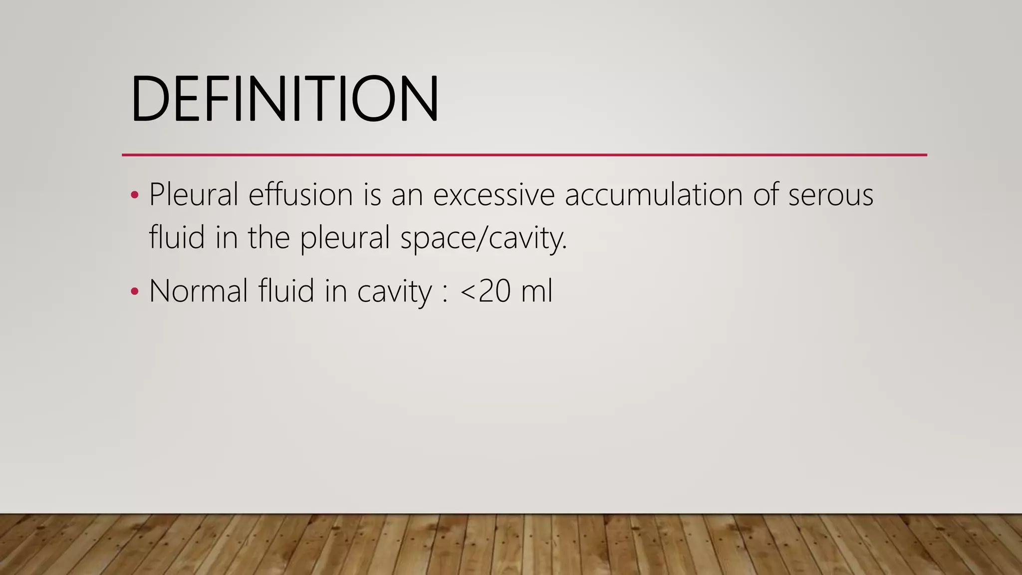 PLEURAL EFFUSION PT ASSESSMENT AND MANAGEMENT | PPTX