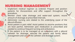 pleural effusion definition, medical management.pptx