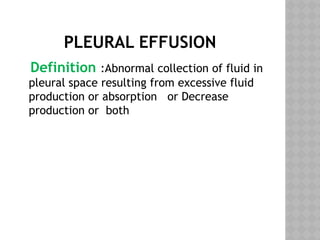 Ultrasound of Pleural effusion and ultrasound finding.pptx