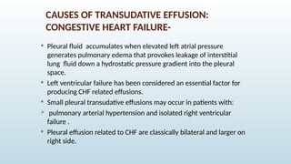 Non Malignant Pleural effusions and TB effusion.pptx