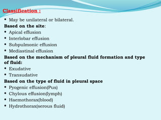 PLEURAL EFFUSION AND TYPES IN CHILDREN.pptx