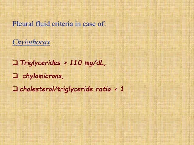 Pleural effusion analysis | PPT