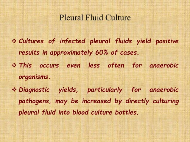 Pleural effusion analysis | PPT