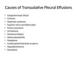 PLEURAL EFFUSION (1).. powerpoint presentations | PPTX