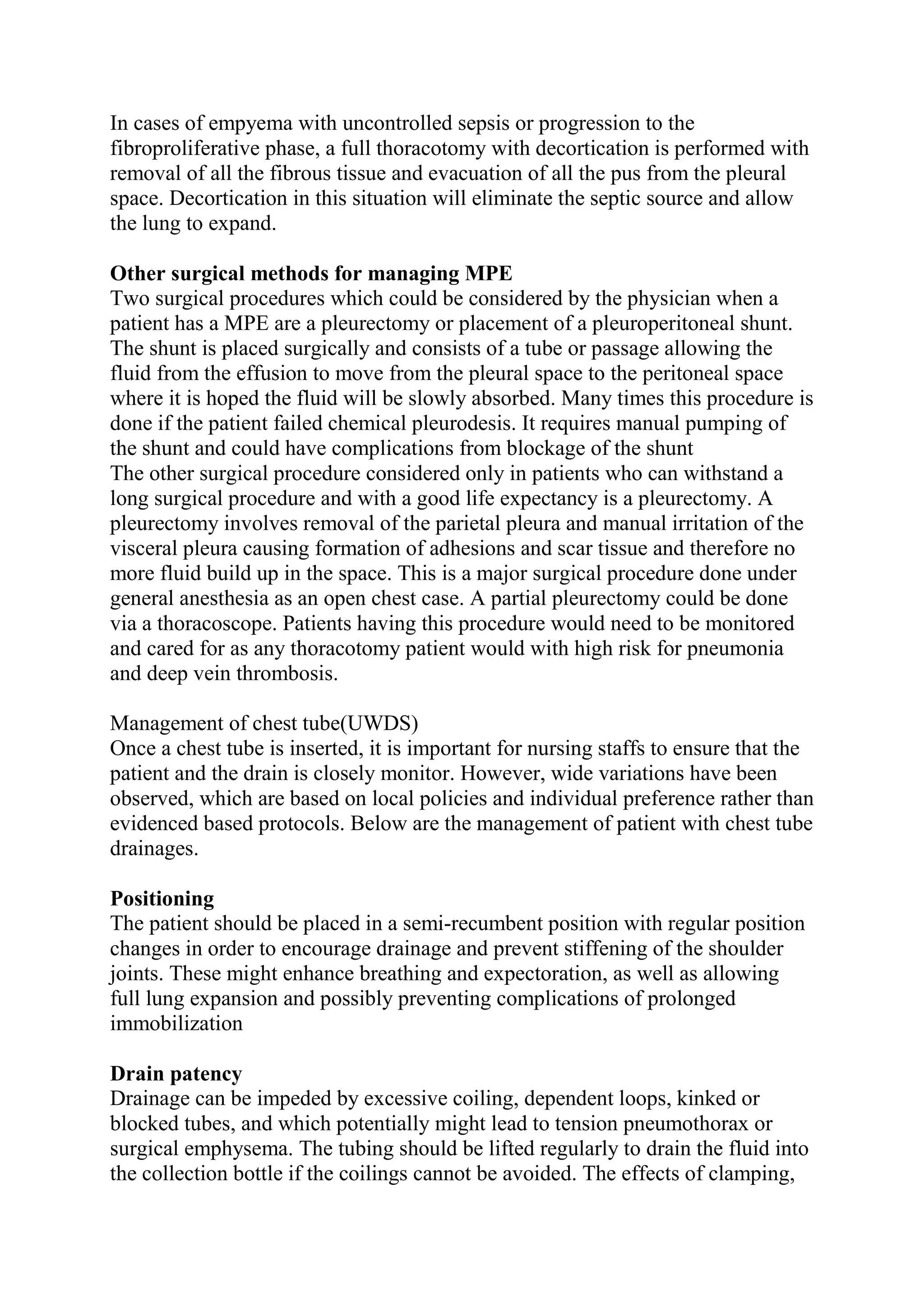 Pleural effusion by nurse peter | PDF