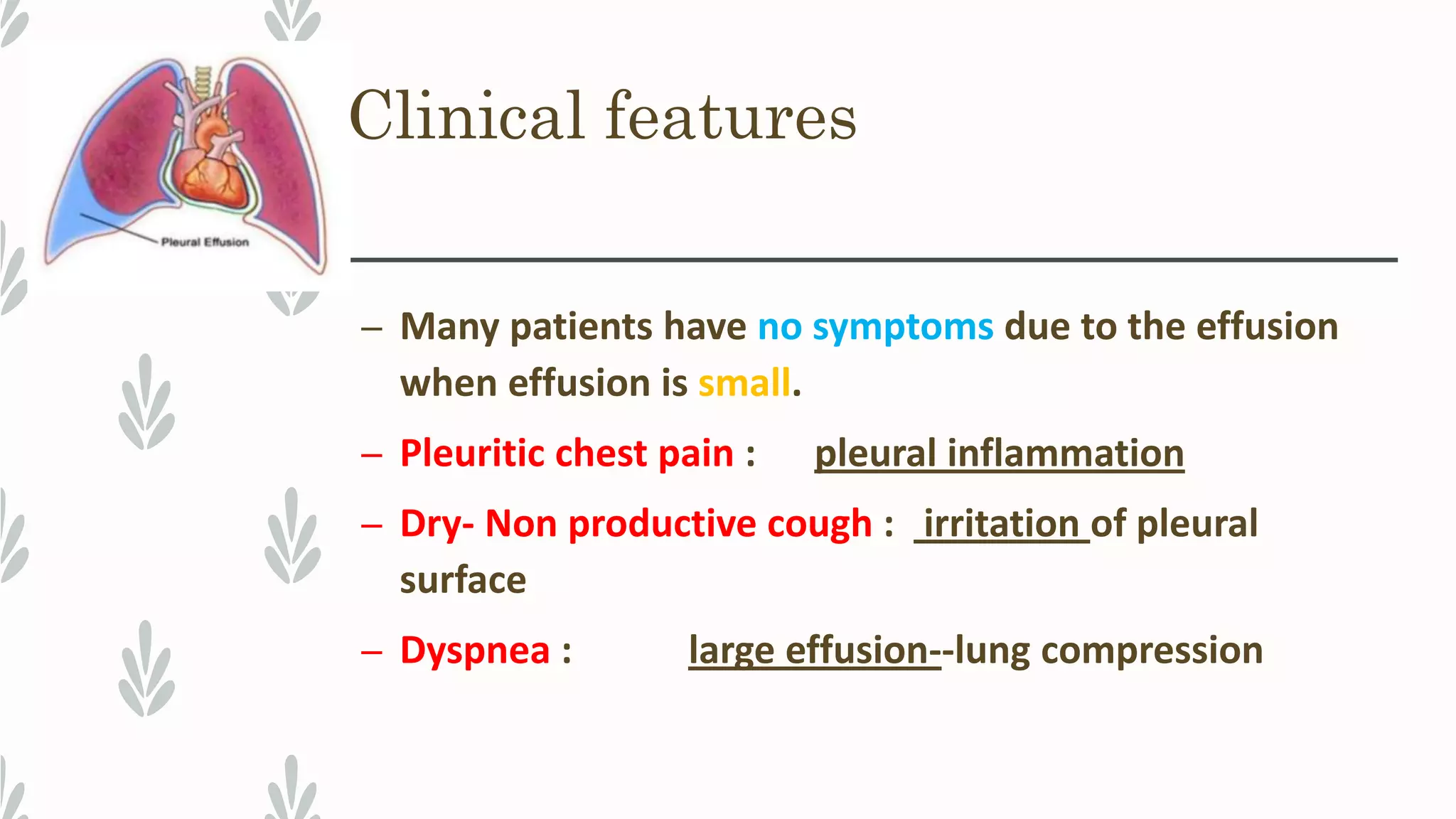 Pleural effusion dr.anush | PDF