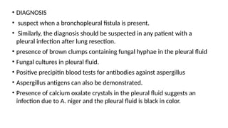 PLEURAL EFFUSION DUE TO FUNGAL AND PARASITIC INFECTIONS.pptx