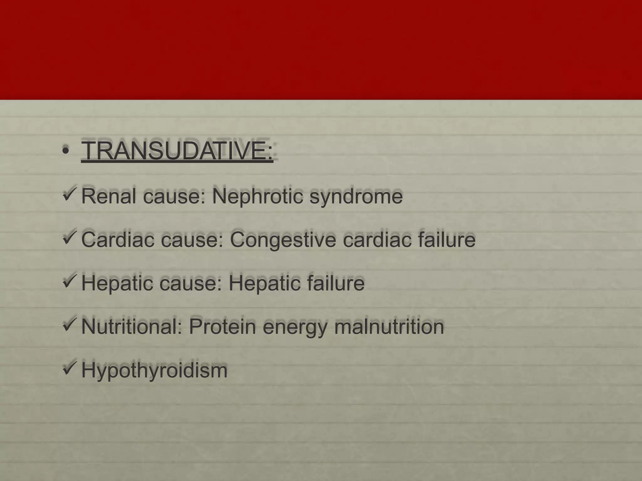 Pleural Effusion for Undergraduates | PPTX