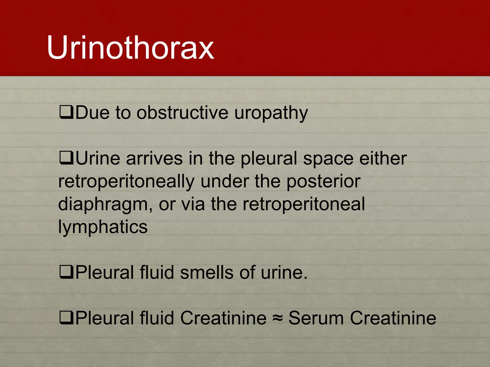 Pleural Effusion for Undergraduates | PPTX