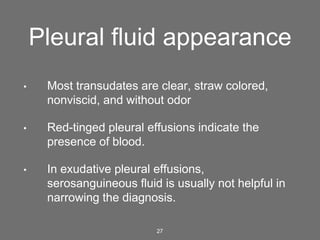 Pleural effusion | PPSX